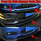 For FORD FOCUS Front Bumper Lip Chin Spoiler Splitter Body Kit+Side ...