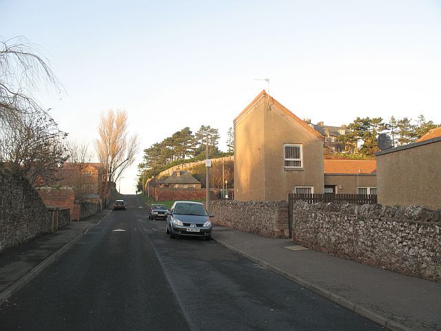 Photo 6x4 A Belhaven street Dunbar Leading to the coast - also home of ...