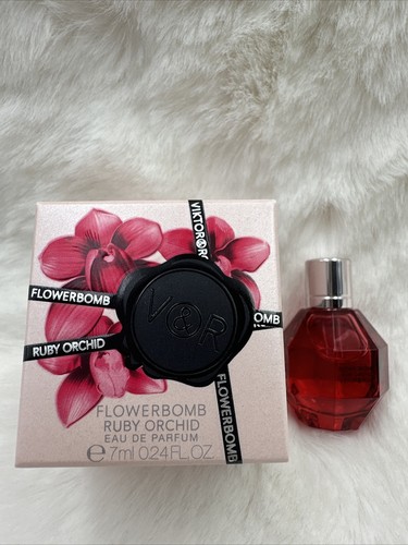 Viktor&Rolf Flowerbomb Ruby Orchid Eau De Parfum EDP Mini Splash 7ml /0 ...