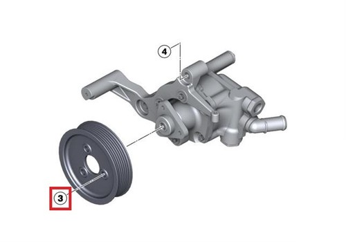 Genuine BMW F06 F06N F10 F12 F12N F13 Steering Pump Pulley OEM ...