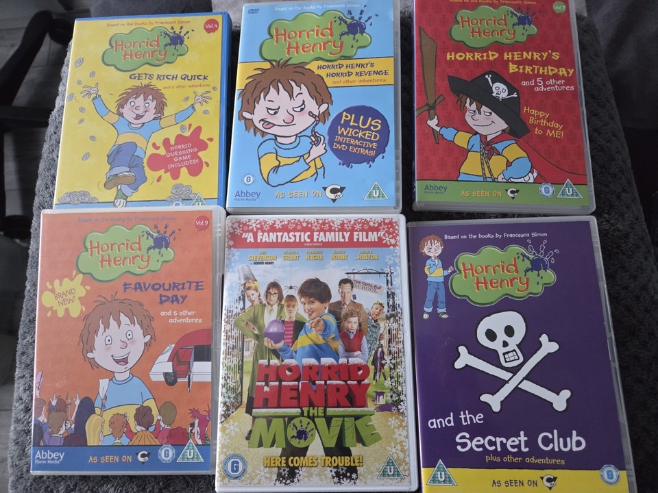 Horrid Henry DVDs X 11 | eBay UK