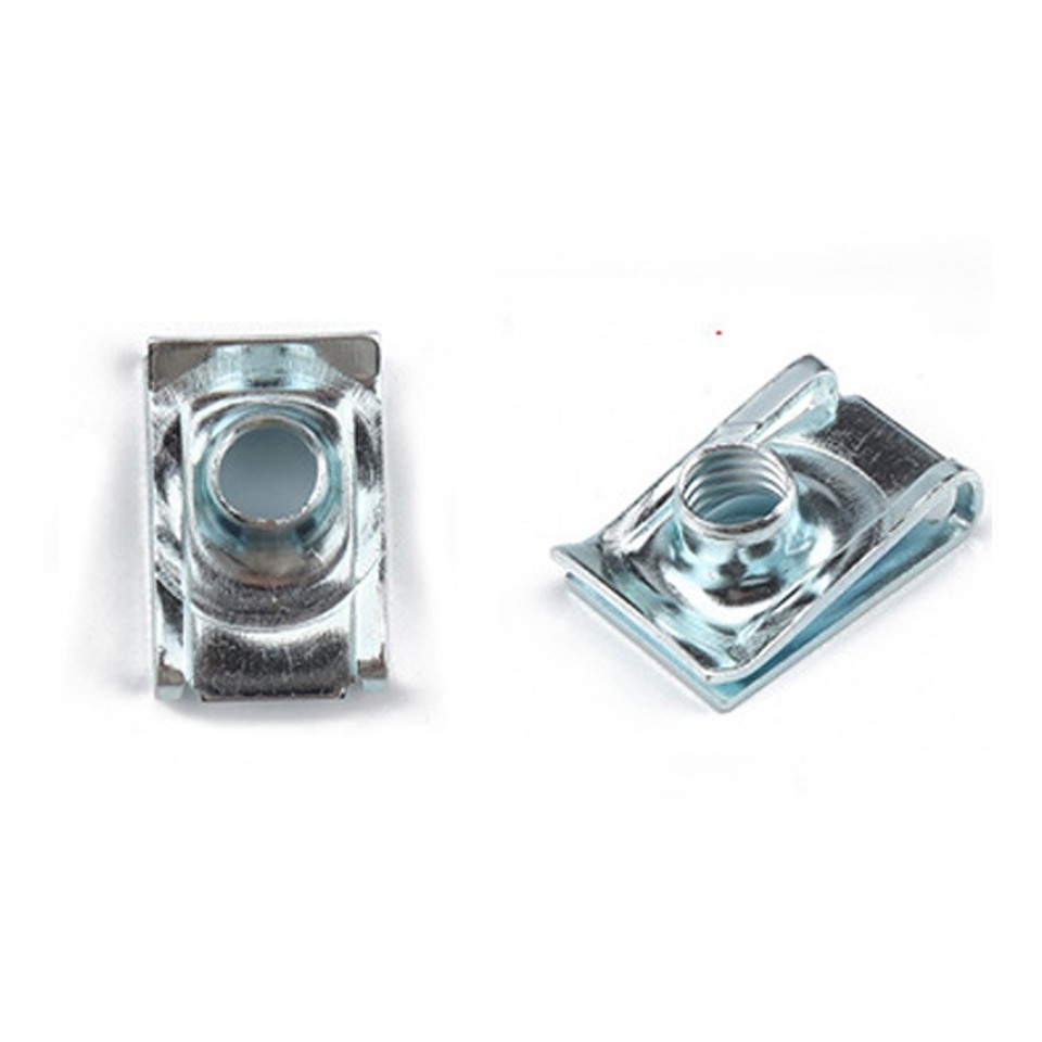 High Quality Car Truck Clip Nuts M6 Fasteners 10PCS B-shaped Clip Reed ...