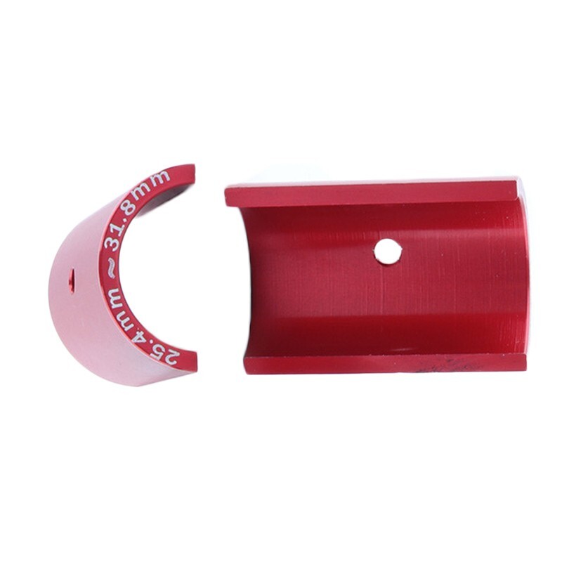 Red Handlebar Bar Shim Spacer Stem Reducer 25 4mm to 31 8mm Improve ...
