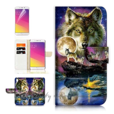 Wolf TPU Phone Wallet Case Cover For New Optus X Power 2 - 21448 | eBay ...
