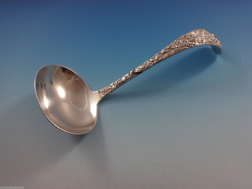 Rose by Stieff Sterling Silver Flatware Set For 12 Service 64 Pieces ...