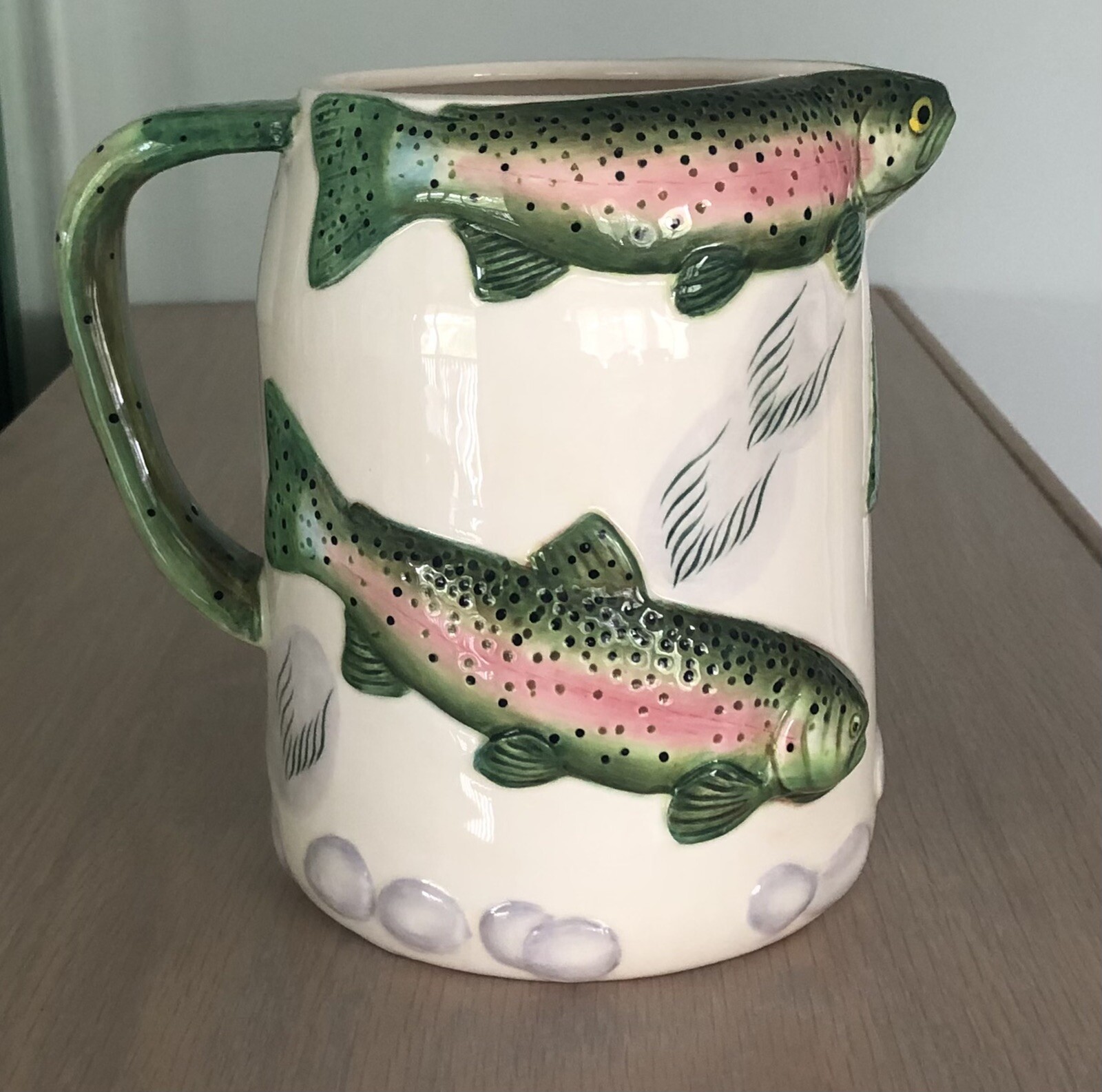 CCBC Craft Council of British Columbia Rainbow Trout 7” Pitcher | eBay