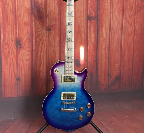 Factory Sunburst Solid Body 6 Strings Electric Guitar Chrome Parts Set ...