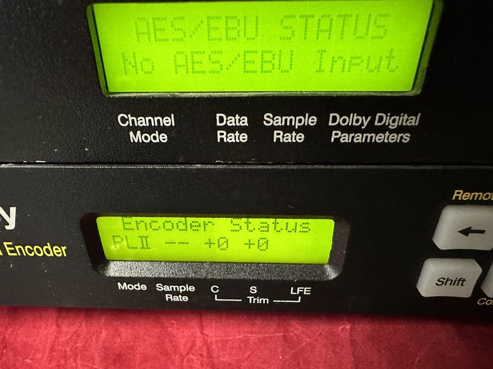 Dolby DP562 Multichannel Decoder & DP563 Surround and Pro Logic II ...