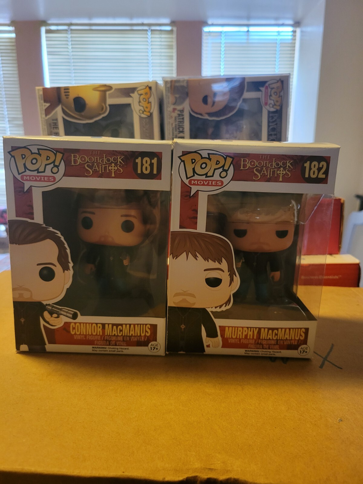 Funko Pop- The Boondock Saints Connor and Murphy MacManus 181 & 182 | eBay