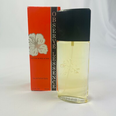 New Old Stock OBSERVE L'ESSENCE 3.3 Oz. Eau de Parfum Spray Orange ...
