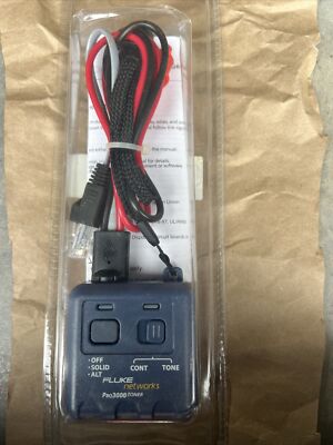 Fluke Networks 262003AL Pro3000 Analog Tone Generator with Alligator ...