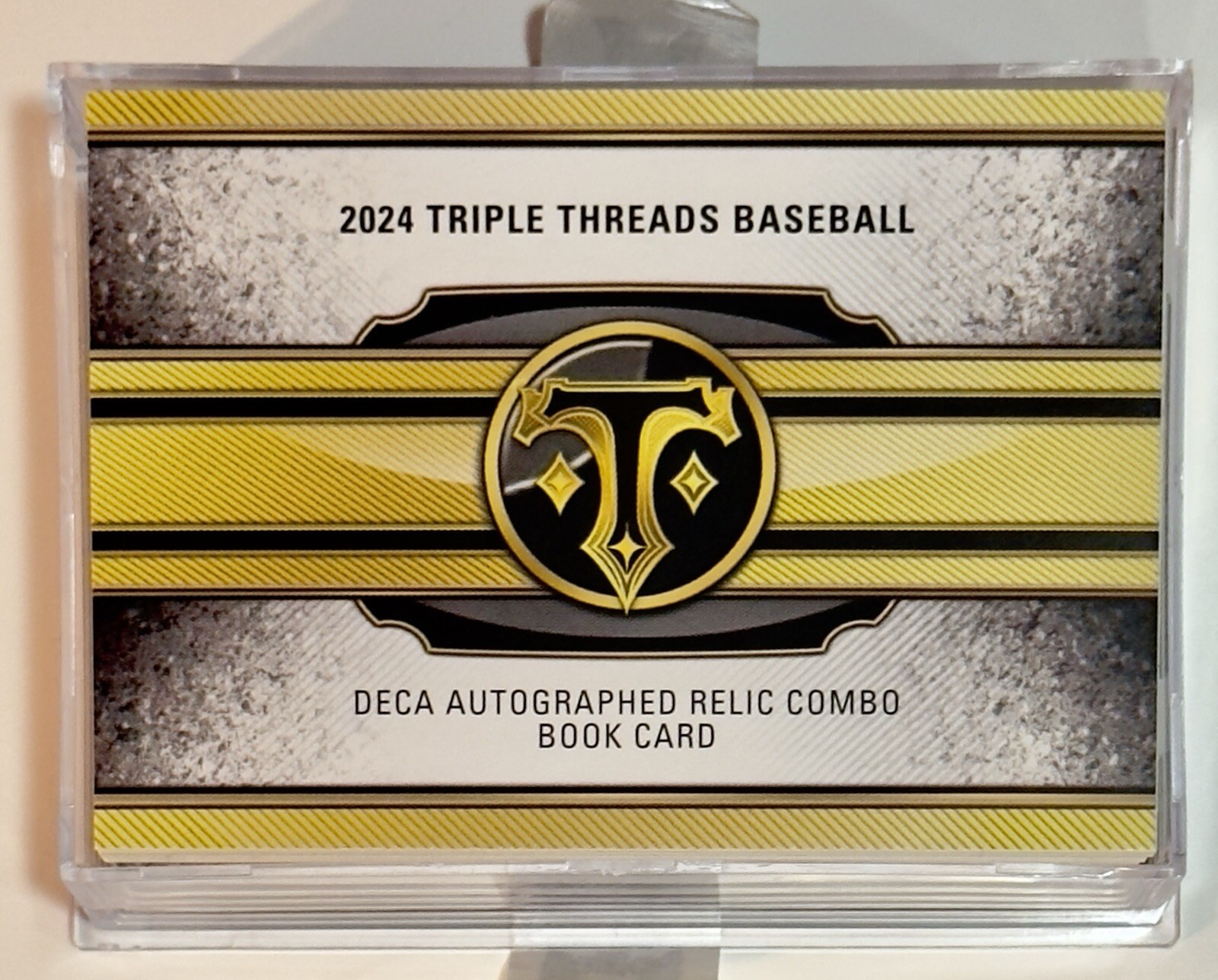 2024 Topps Triple Threads Deca PITCHERS Auto Relic Combo Booklet DARCB-12 #3/10 | eBay