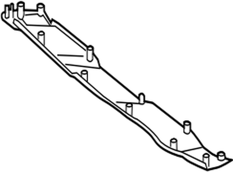 52129-60050 Toyota Cover, front bumper, lower 5212960050, New Genuine ...