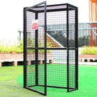 Galvanised Steel Gas Bottle Cage Cylinder Storage Security Lockable ...