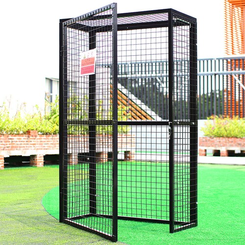 Galvanised Steel Gas Bottle Cage Cylinder Storage Security Lockable ...