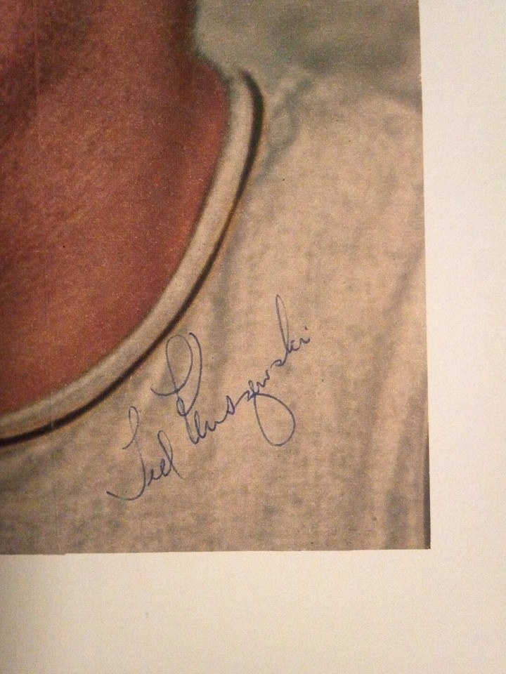 Ted Kluszewski Autograph Sport Mag Photo PSA DNA Signed Auto | eBay