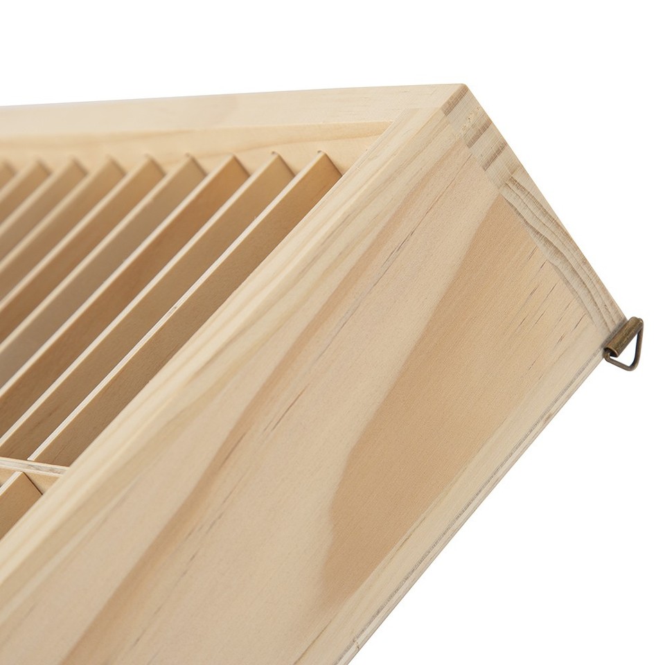 36-Grid Solid Wood CD Storage Rack & Display Organizer for CD ...