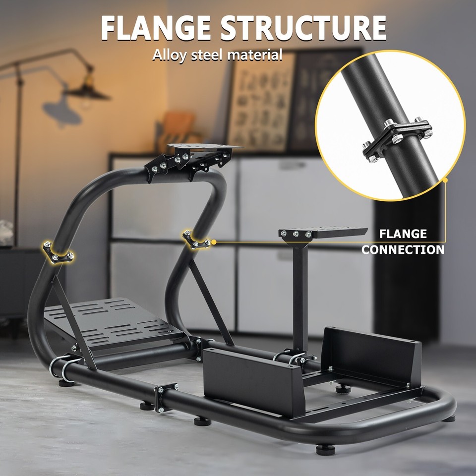 Marada Racing Cockpit With TV Stand & Seat Fit Logitech G29 G920 G923 ...