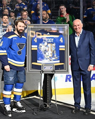 Nick Leddy 1000 Games Presentation St Louis Blues 8x10 NHL Hockey Photo ...