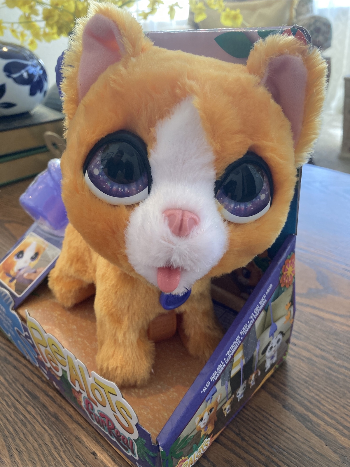 FurReal Peealots Big Wags Toy Interactive Cat Electronic Pet for sale online | eBay