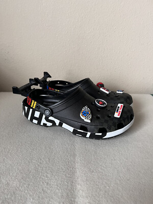 NASCAR × Crocs Classic Clog 2024 Black All Sizes Men's Women's 209474 ...