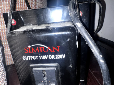 Simran THG-500 Step Up Down Voltage Transformer Converter 110V 220V ...