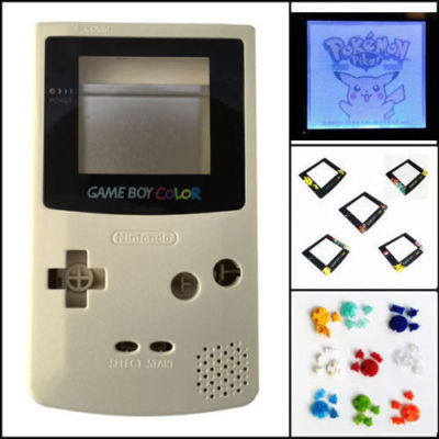 GBC Nintendo Game Boy Color Frontlit Frontlight Front Light Full Kit ...
