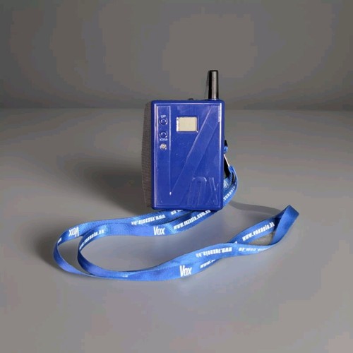 Vox Network Tour Guide Clear Tone Radio Receiver Blue | eBay