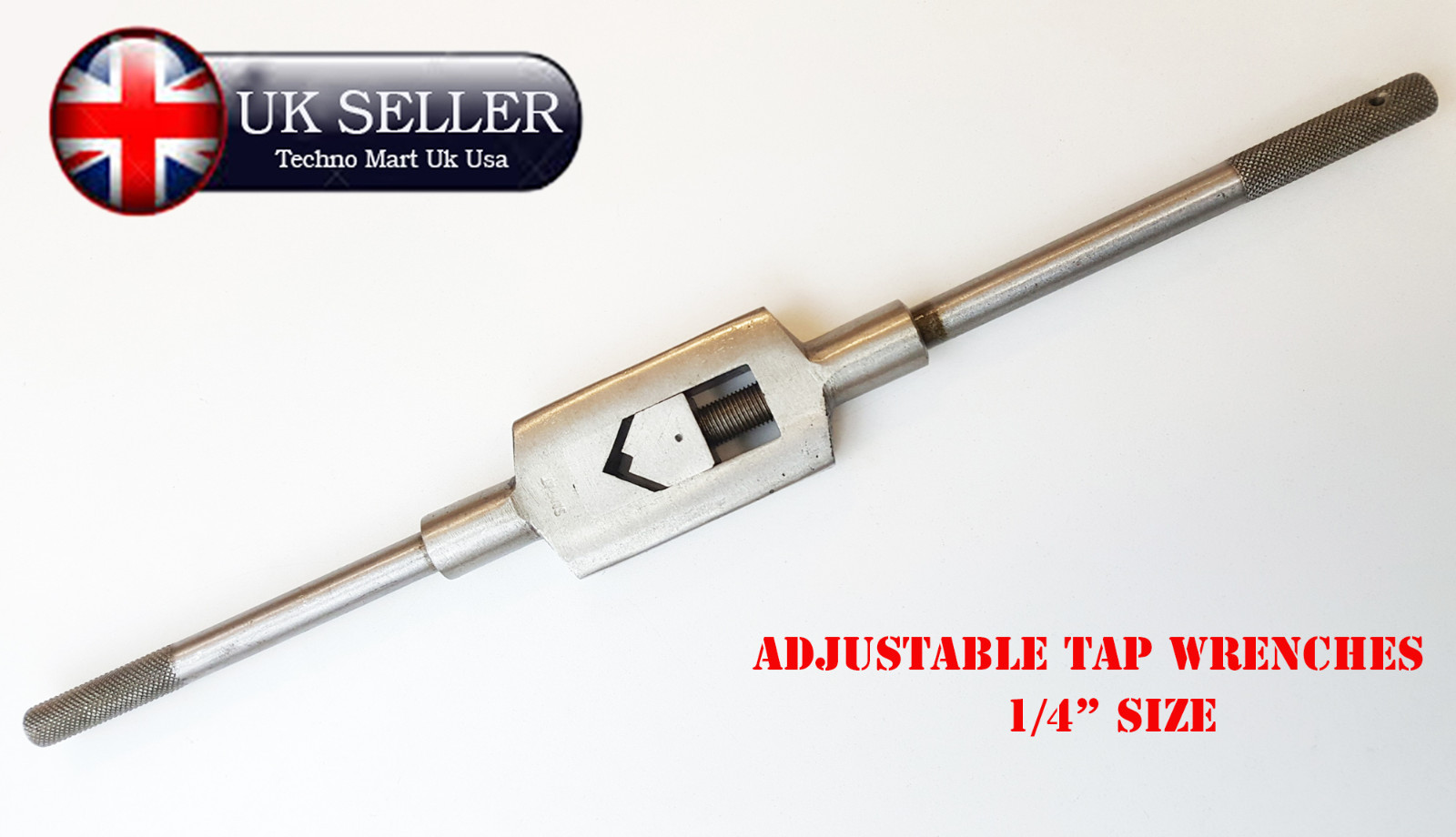 BAR TYPE TAP WRENCH Small-Large ADJUSTABLE Vehicle Threading Tool ...