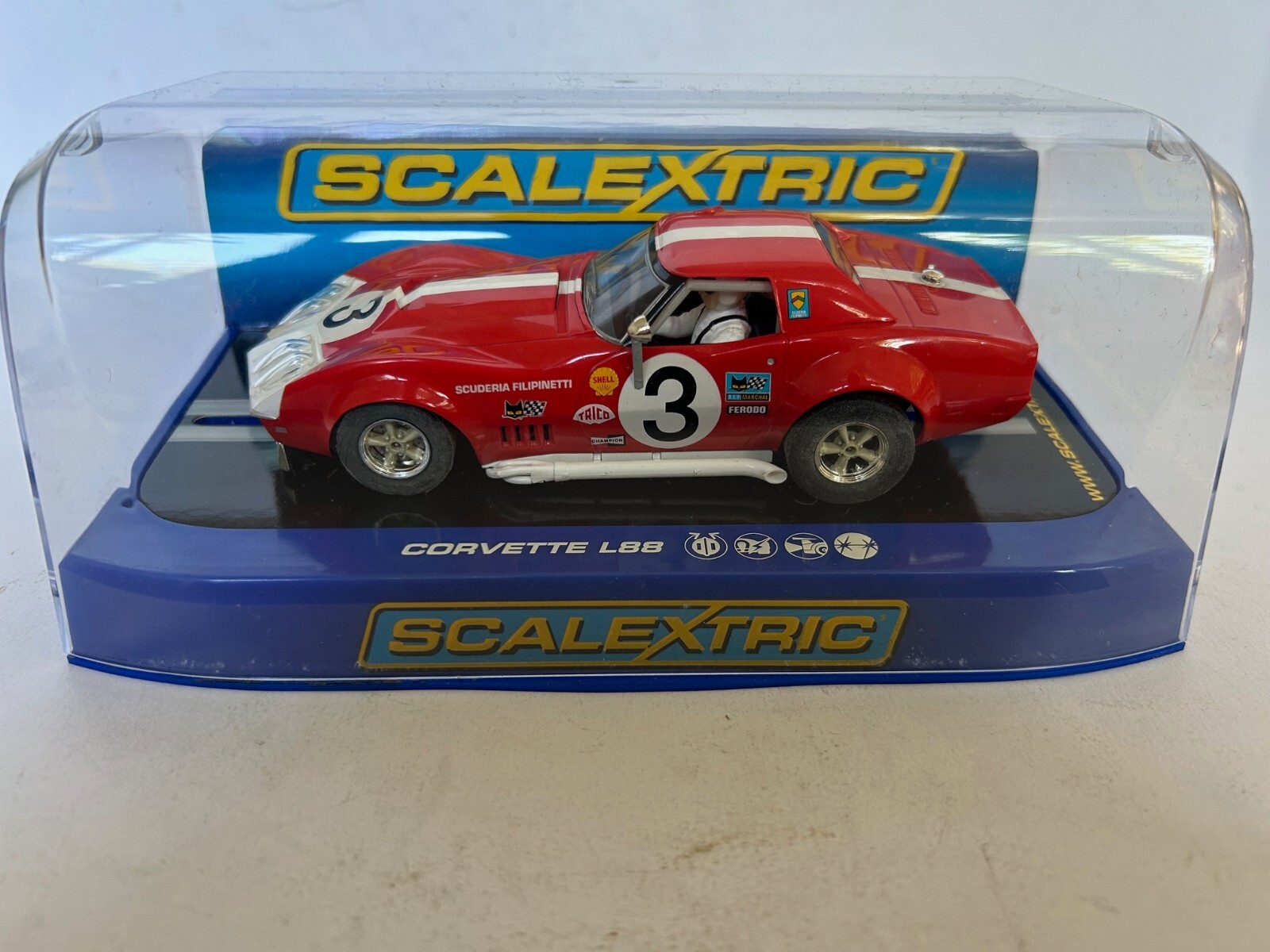 Scalextric C3229 Chevy Corvette L88 1/32 scale slot car NIB | eBay