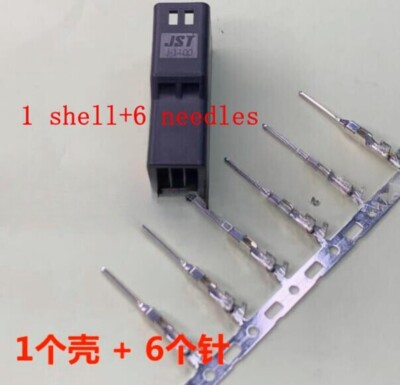 10PC NEW FIT FOR Connector J1100 6-hole female J11DFM-06V-KX 1 shell+6 ...