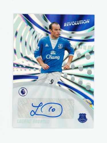 2021-22 Landon Donovan Panini Revolution Sunburst Everton Autographed ...