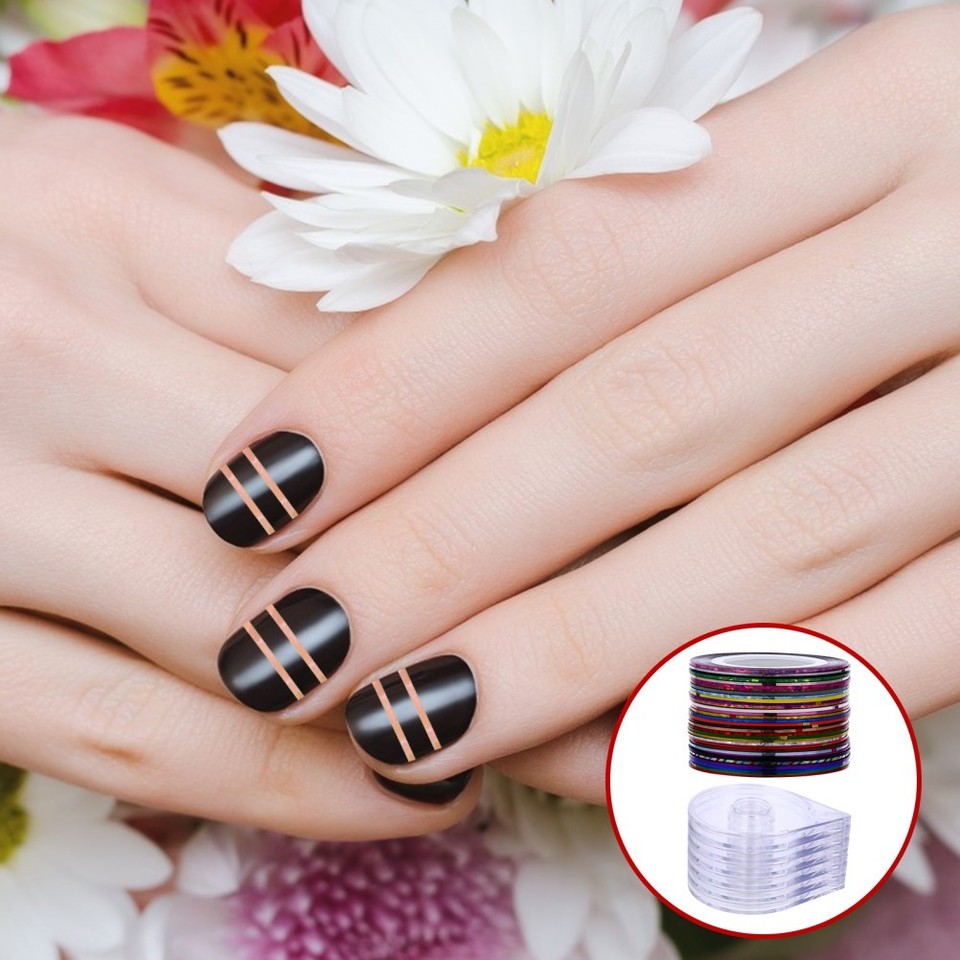 1 Set Striping Tape Line Nail Art Line Tapes Manicure Decor with ...