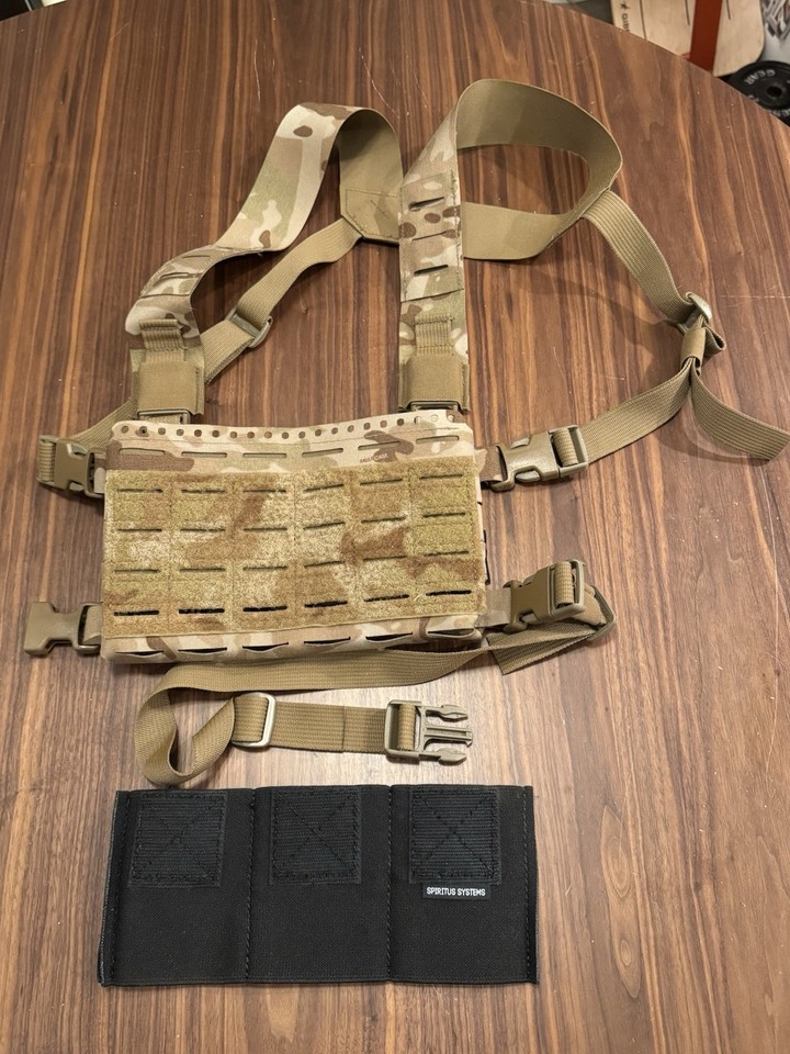 Spiritus Systems MK5 Chest Rig Multicam Arid With Unobtanium Gear ...
