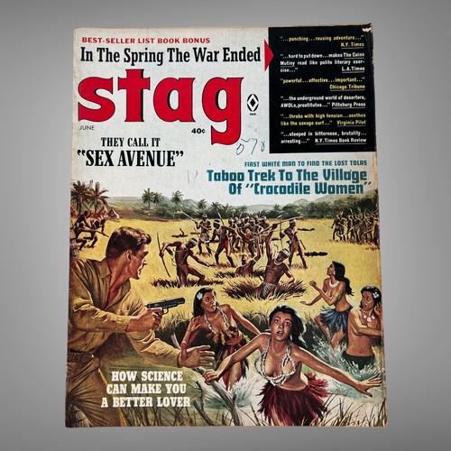 Stag Magazine June/July 1966 – Vintage Men’s Adventure Collectors Issue ...