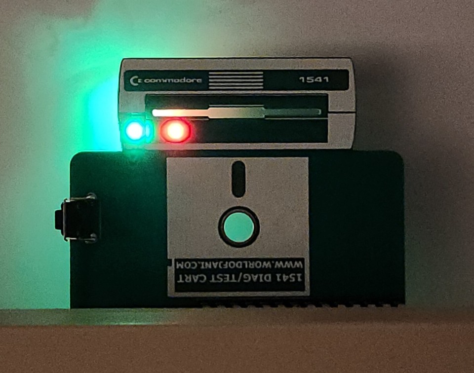 COMMODORE 1541 Floppy Disk Drive Diagnostic Cartridge for C64/C128(D ...