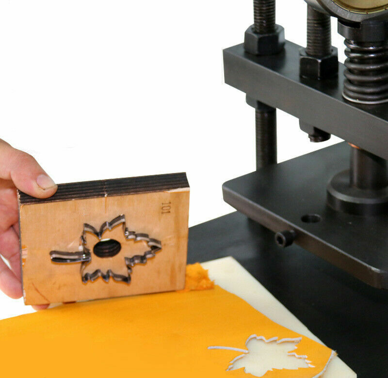 Manual Die Cutting Machine Leathercraft Embosser Hand Press Mold Craft ...