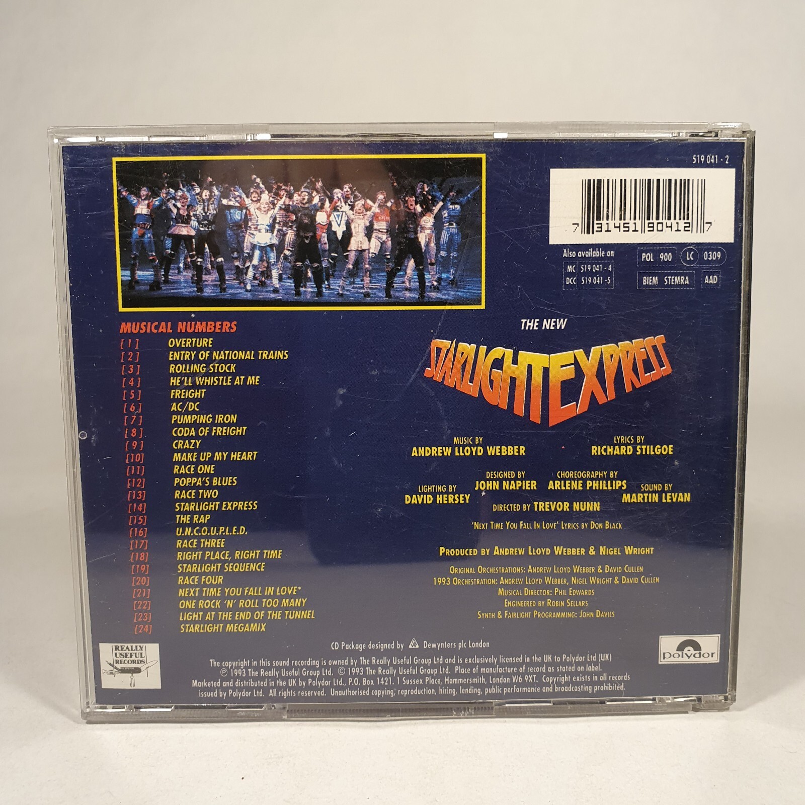 Starlight Express [1993 London Cast] [Polydor] by 1993 London Cast (CD ...