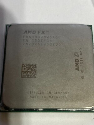 AMD FX-6100 Six Core CPU 3.3GHz Socket AM3+ CPU - TESTED WORKING | eBay