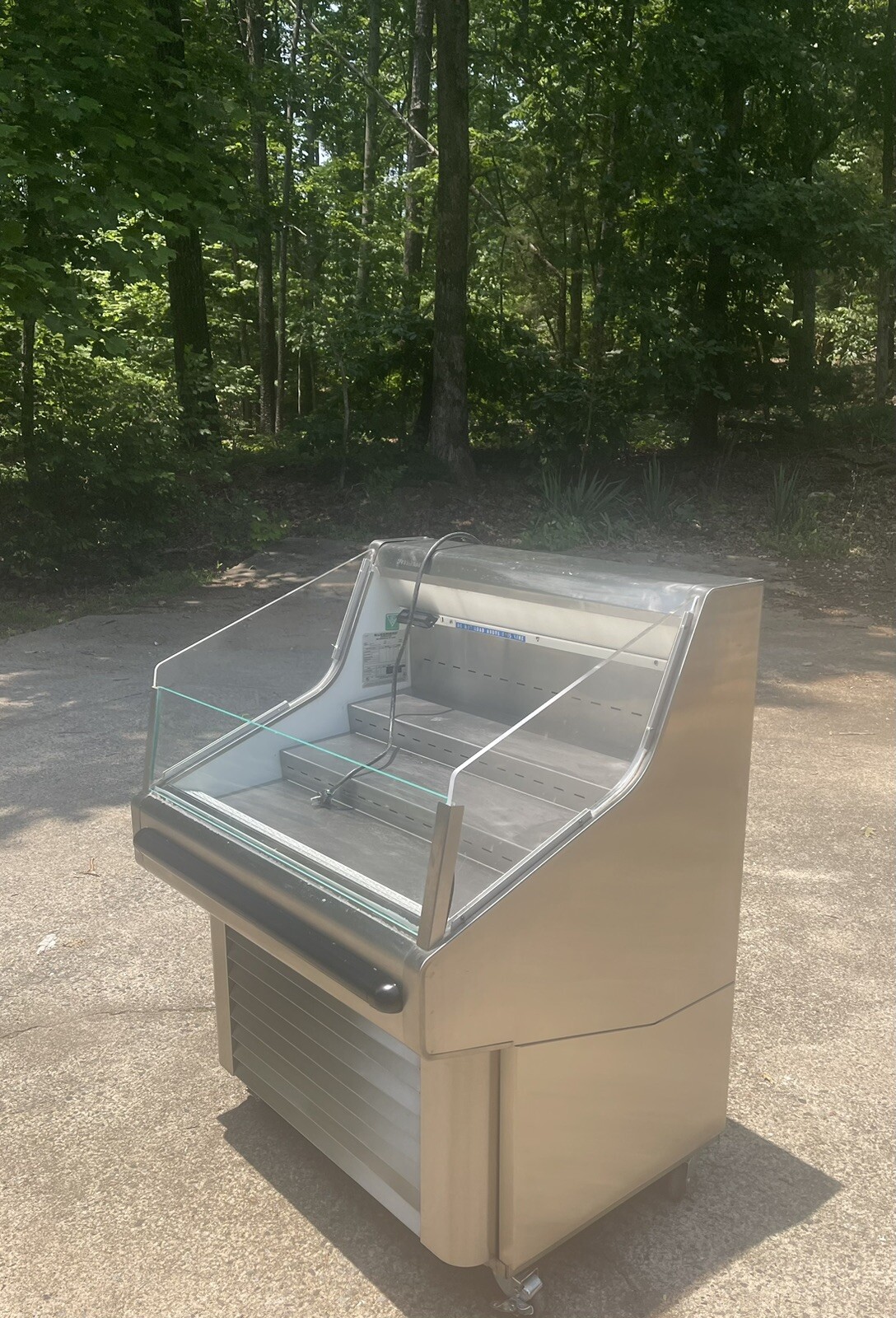 FREE SHIPPING!!! Hussmann SHM-3 - Horizontal Merchandiser , Stainless ...