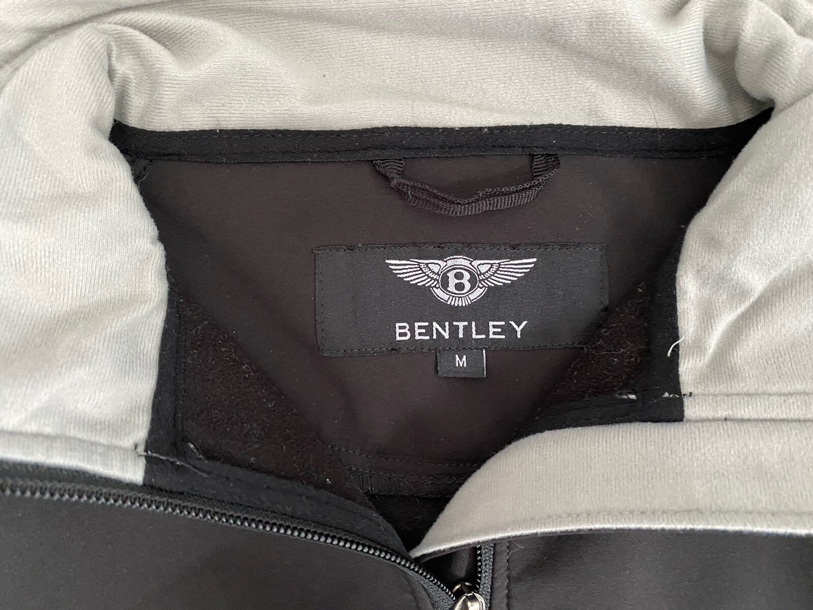 Official Bentley Car Womens Jacket Medium Waterproof Black Reflective ...