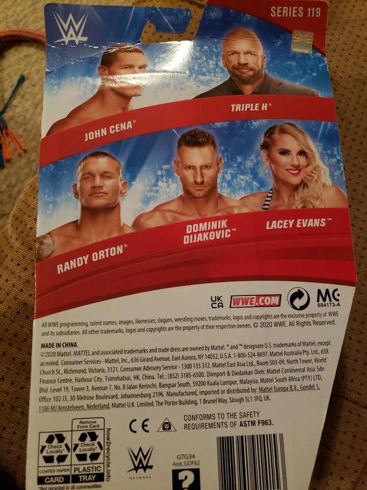 Dominik Dijakovic WWE Basic Mattel Series 119 Action Figure | eBay