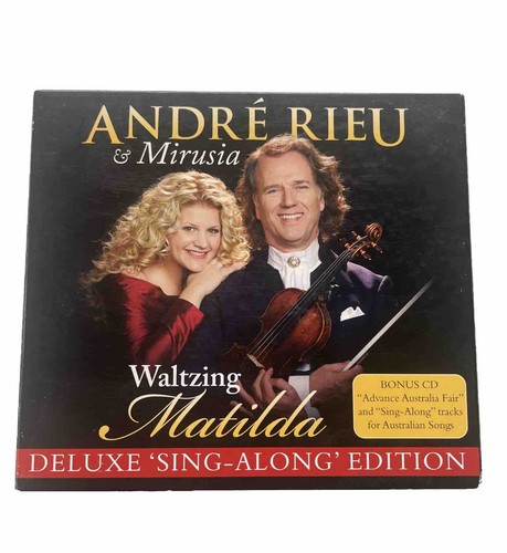 Andre Rieu & Mirusia CD -Deluxe Sing Along Ed - 2 Disc Set Waltzing ...