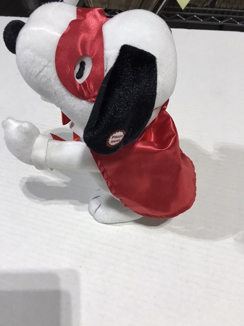 Hallmark Kissing Bandit Snoopy Plush Stuffed Animal With Sound and ...