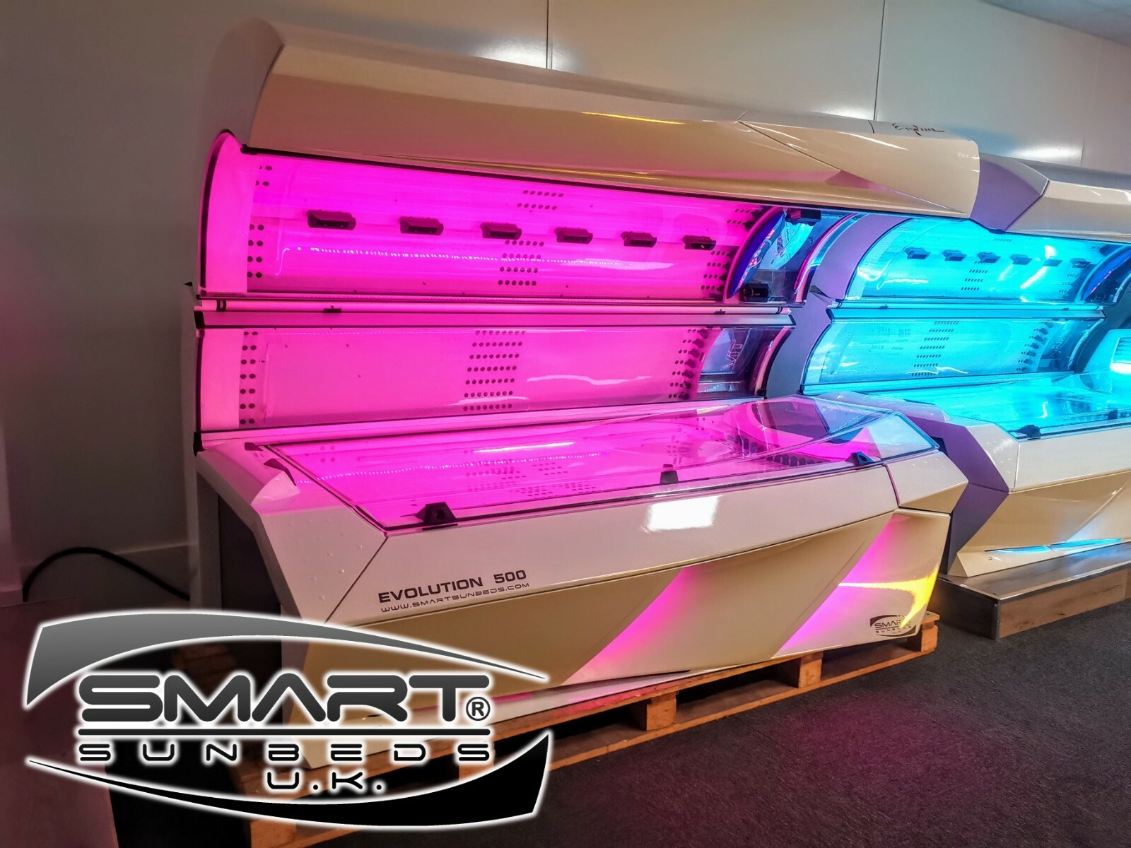 Ergoline Evolution 500 Sunbed Tanning Bed mist Lie-down Sun Bed UK led ...