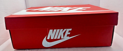 Nike Empty Shoe Box Size 9! Red Shoebox Replacement Box NO SHOES! EMPTY ...