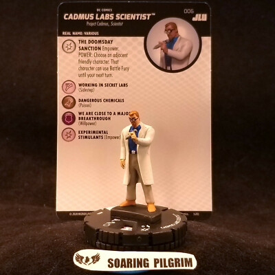 CADMUS LABS SCIENTIST - 006 Common DC Justice League Unlimited Heroclix ...