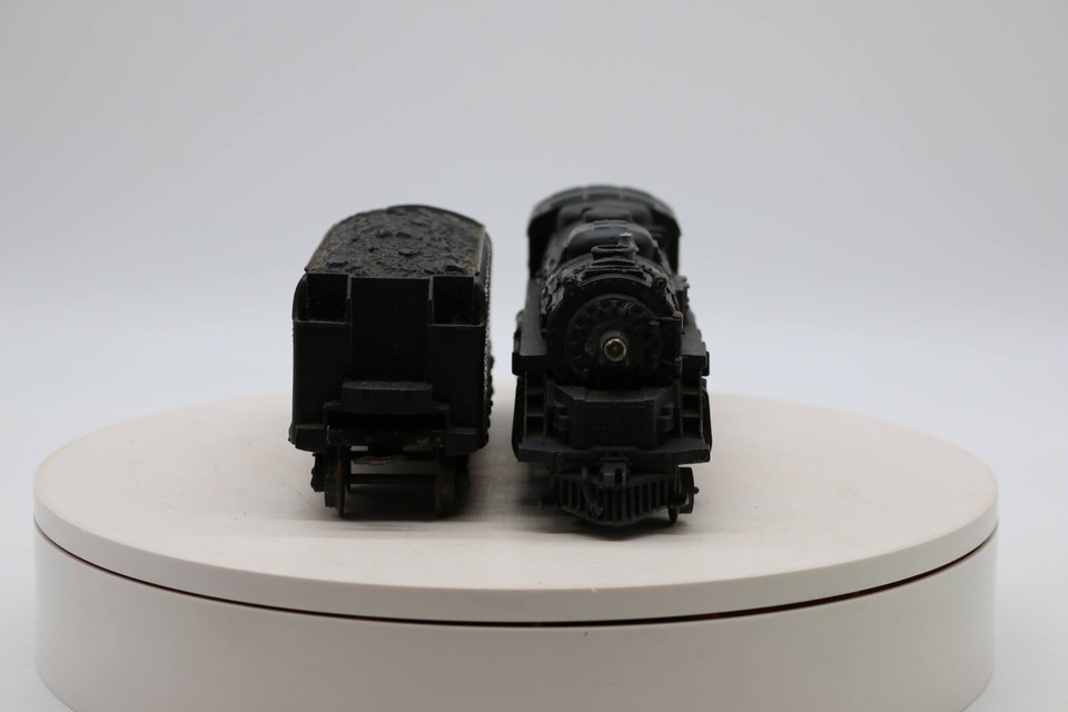 Vintage Lionel #2037 Die Cast Steam Engine Model Train O27 w/ Tender 1: ...