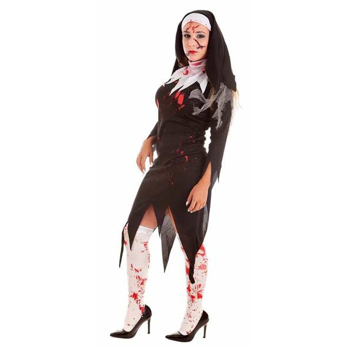 Costume per Adulti Zombie Suora M/L [4 Pezzi] | eBay
