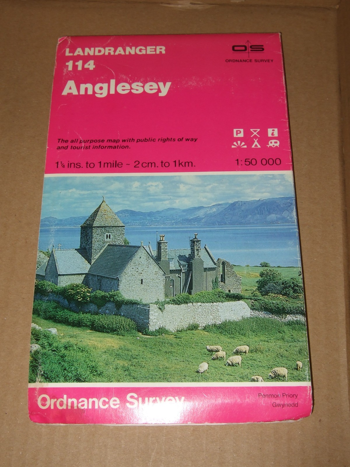 ORDNANCE SURVEY SHEET MAP ANGLESEY SHEET 114 NO RIPS TEARS VGC | eBay UK